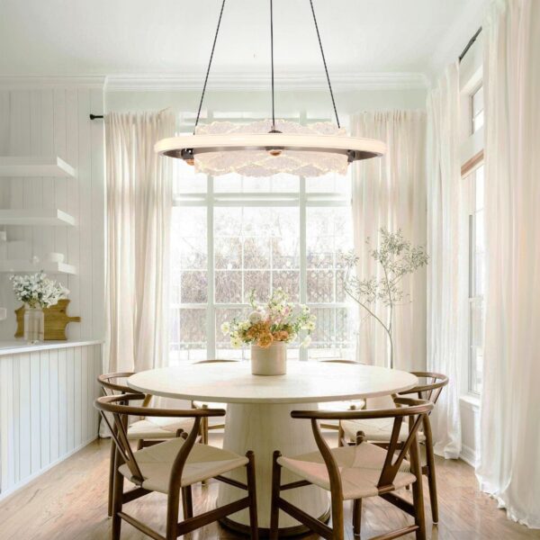 Lightsin Modern Ceiling Pendant Light with Aluminum and Acrylic Design ...